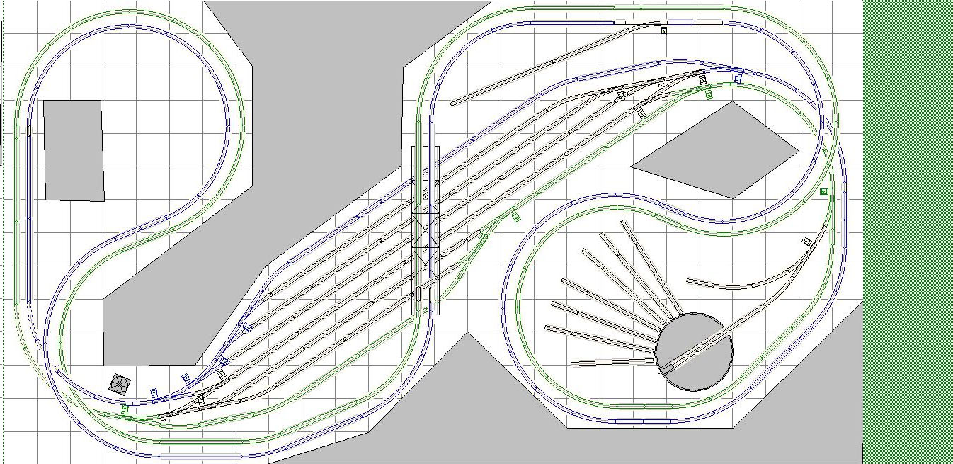26x17 Hi-Rail Layout - VIDEO UPDATE #5 May 2014 | O Gauge Railroading ...